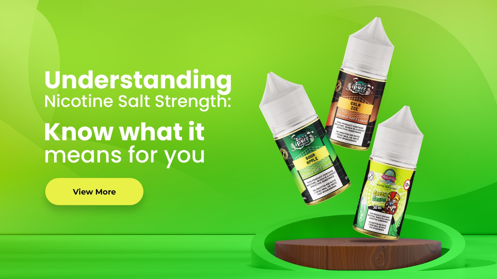 Understanding Nicotine Salt Strength: Know What It Means for You ...